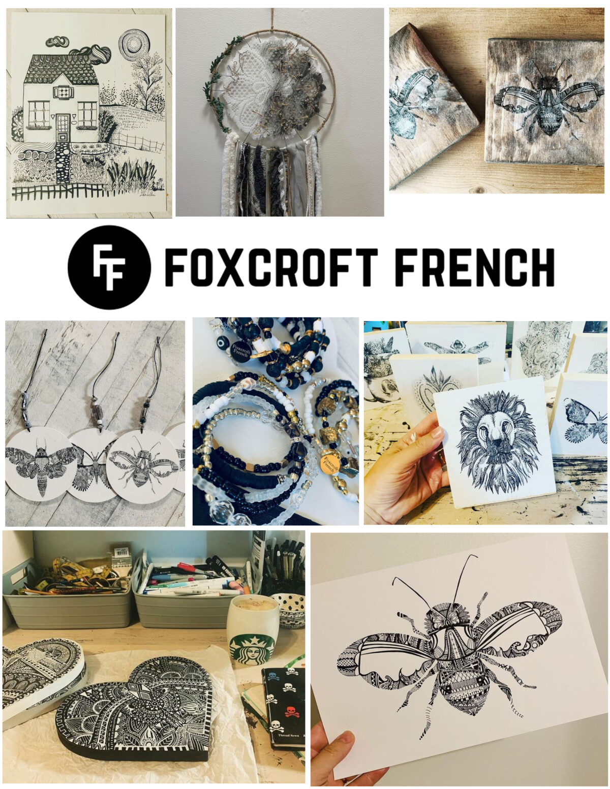 Foxcroft French: Line Drawing Brought to Life - Meet the Minnesota Makers